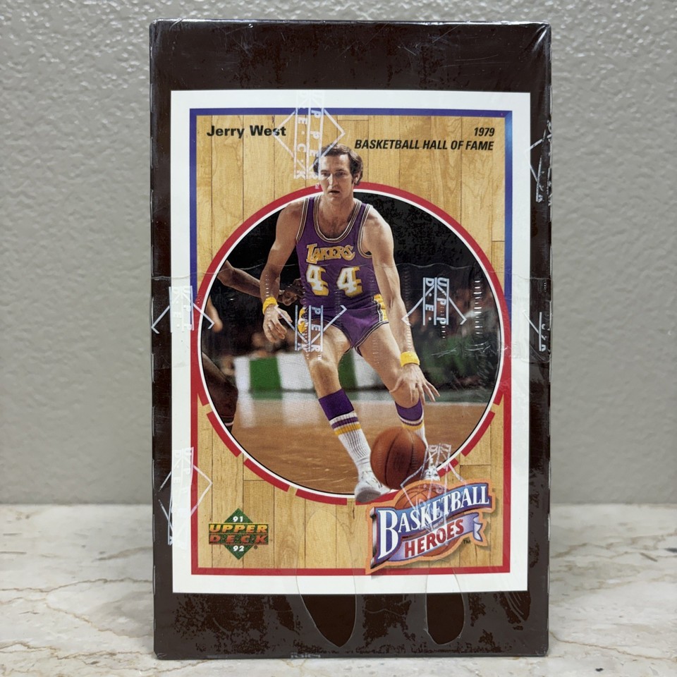 1991 Upper Deck Basketball Cards 36 Pack Box 91-92 Edition Factory ...