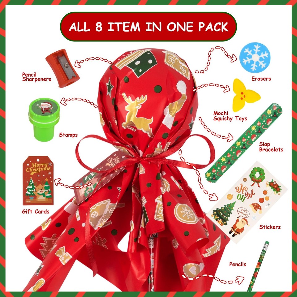 24Pack Christmas Party Favor Return Gifts for Party Student Stationery ...