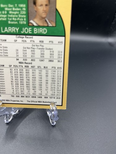 1990-91 NBA Hoops - Larry Bird #39 | eBay