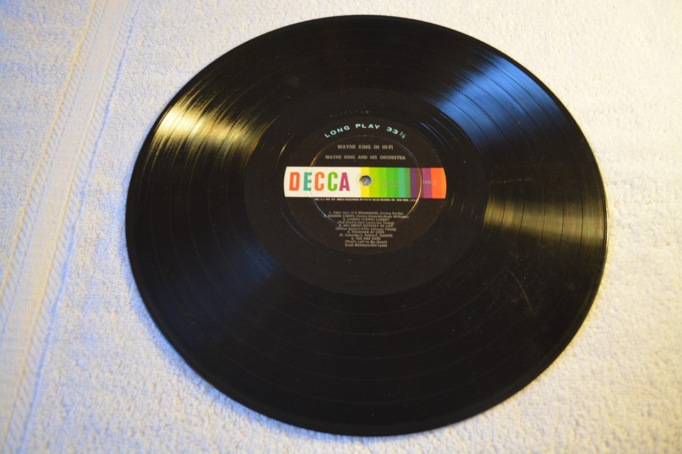 Wayne King in HI-FI Wayne King and his Orchestra LP ALBUM - Decca ...