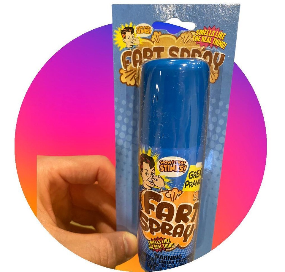 LARGE FART SPRAY CAN - GaG Liquid Stinky Poop Ass Turd Vomit Puke Stink ...