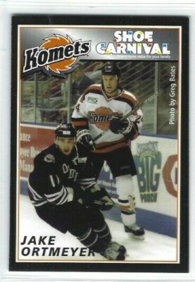 2002-03 Fort Wayne Komets (UHL) Jake Ortmeyer | eBay