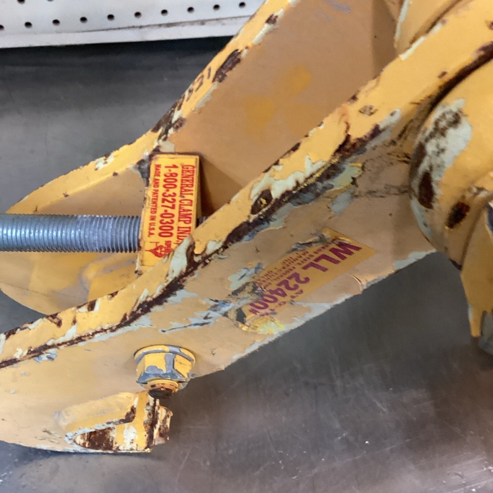 S4A General CompanyI Beam Flange Clamp 10 Ton SUPERCLAMP 8" - 18" Jaw 22400 WLL | eBay