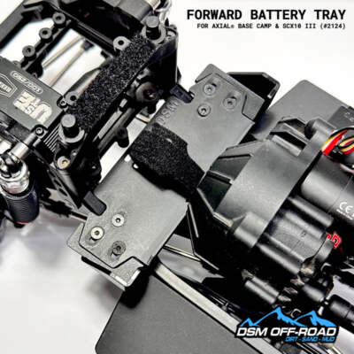 Forward Battery Tray (for Axial SCX10 III & Base Camp Crawlers Trail ...
