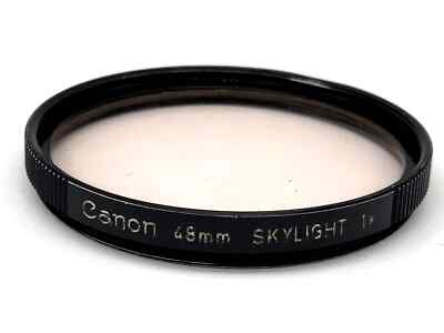 Filtre Canon Skylight 1X 48Mm Filetage Circulaire M48 | eBay