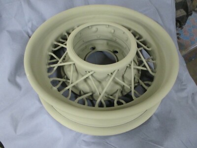 READ DESCRIPTION ! Pierce Arrow 17" 12 Cyl Rolled Edge Wire Wheel | eBay