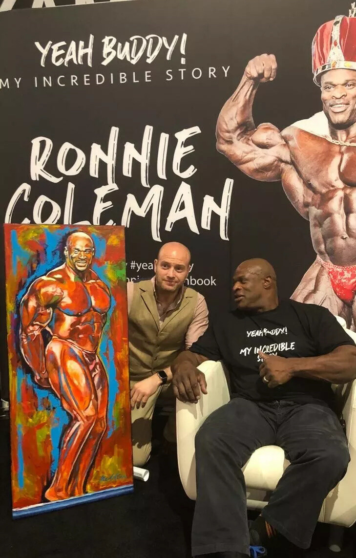 Joe Coleman Henry Boxer Gallery Outsider Art Ronnie Coleman | EBay