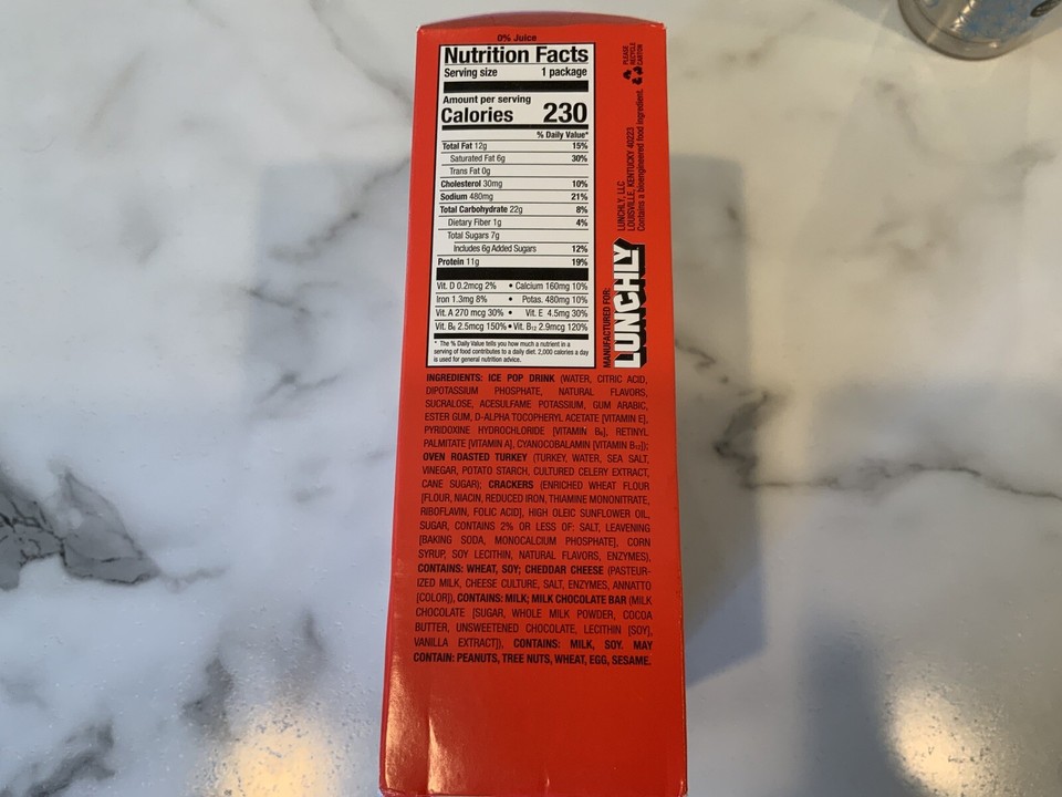 Lunchly Discontinued UNOPENED and Sealed -Turkey Stack ‘Ems MR Beast ...