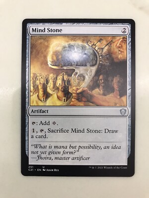 Mind Stone MTG Magic the Gathering Card NM Near Mint Commander 2021 C21 ...