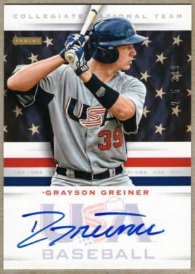 GRAYSON GREINER - 2013 PANINI USA BASEBALL BOX SET AUTOGRAPH RC /399 | eBay