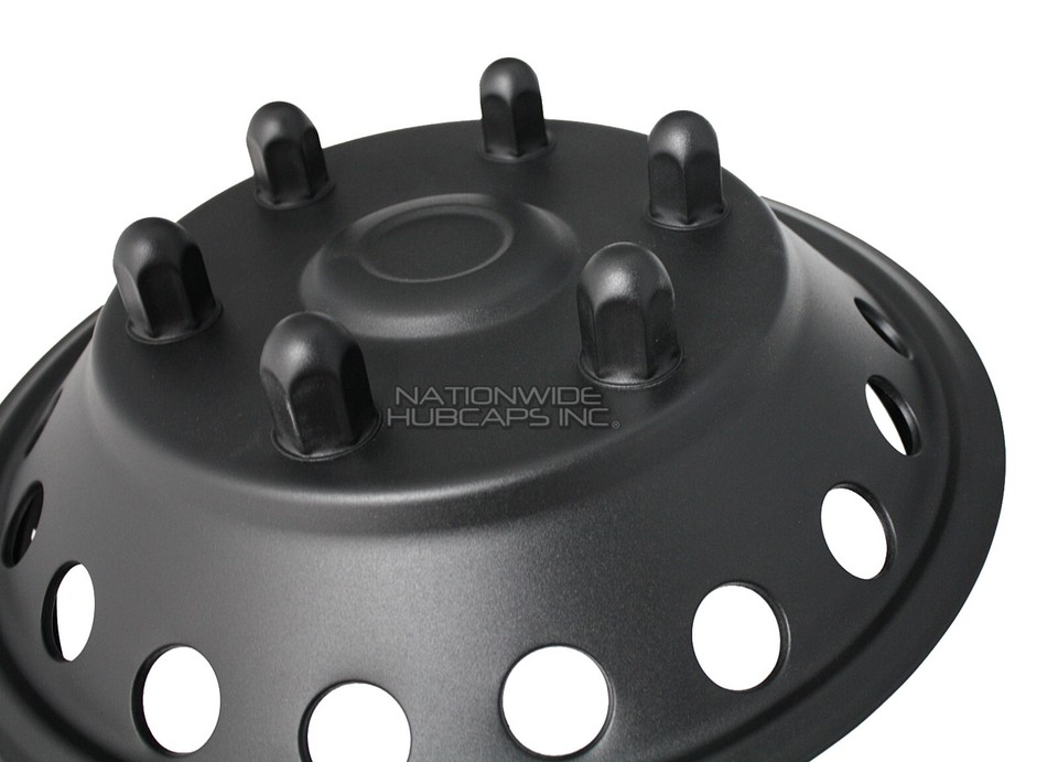 4 fits Sprinter Van 2007-2024 Black 16" Dual Wheel Simulators Dually ...