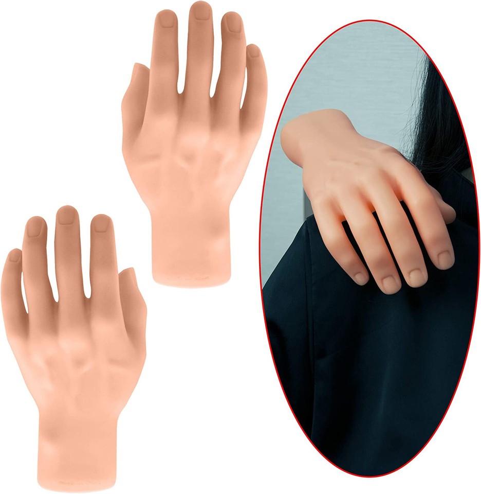 Stage Hands Prop novelty theatrical movie joke scene act male nude hand ...