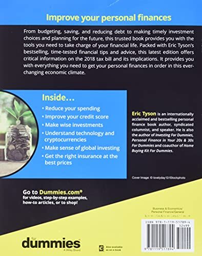 Personal Finance For Dummies 9781119517894 | eBay