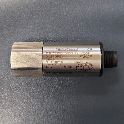 Huba Control Pressure Sensor P/N 511.9B7101511W | eBay