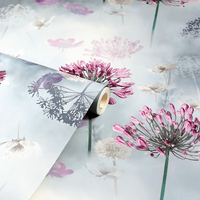 Spring Meadow Wallpaper Floral Feature Wall Flowers Arthouse 697400 ...