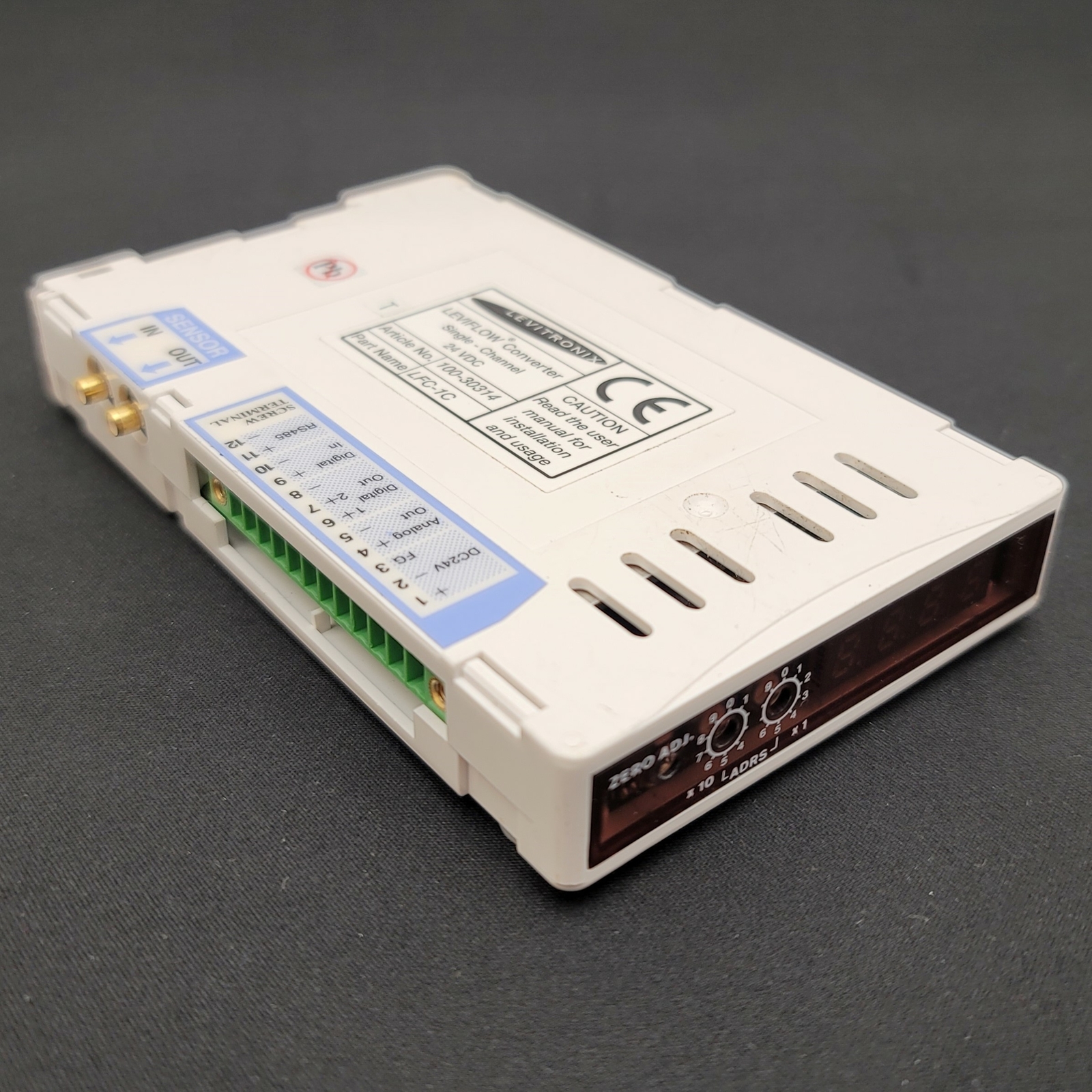 Levitronix LFC-1C Leviflow Ultrasonic Flowmeter Single-Channel ...