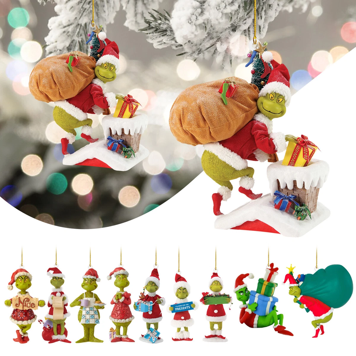 How The Grinch Stole Christmas Decorations | Shelly Lighting