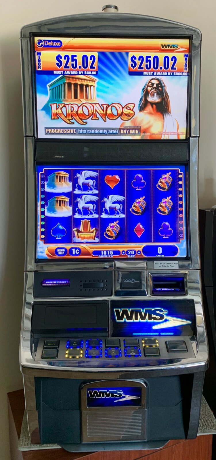 WMS BLUE BIRD 2 KRONOSVIDEO SLOT MACHINE | eBay