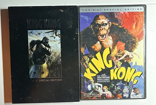 Original King Kong 1933 & 2005 2 disc Special editions with Slipcover ...