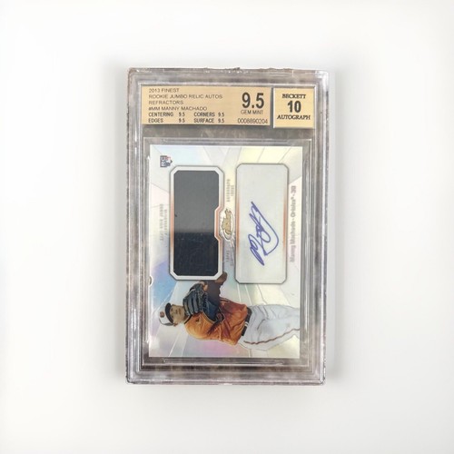 2013 Topps Finest - Autograph Jumbo Relic Rookie Refractor #AJR-MM ...