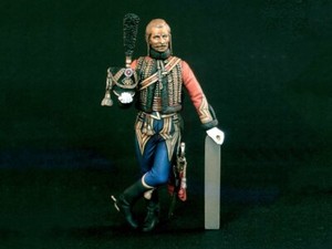 Verlinden 120mm (1/16) French Captain from 4th Hussar Regiment ...