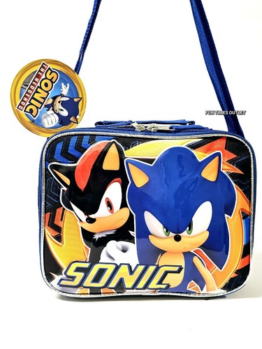 Sonic The Hedgehog School Lunch Bag Shadow Snack Tote Insulated ...