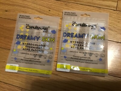 the creme shop acne patches 24 heart cloud patch Dreamy skin patches | eBay