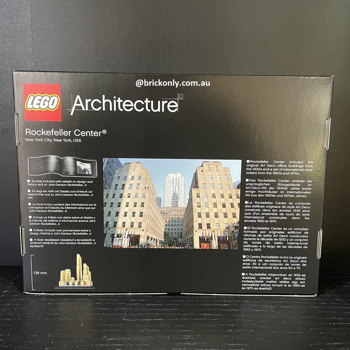 LEGO 21007 Architecture Rockefeller Center Plaza Landmark New EXPRESS ...