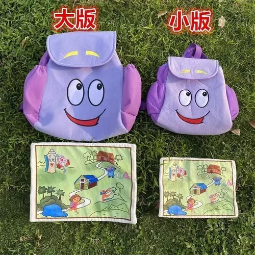Kawaii Dora The Explorer with A Map Backpack Cartoon New Large Capacity ...