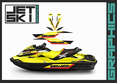 SEADOO RXT RXTX IS AS RS 255 260 300 graphics stickers decals kit for ...