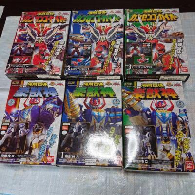 Power Rangers Super Megaforce Gokaiger Minipla Gozyujin & Kanzen ...