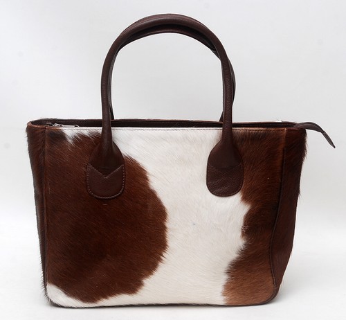 Large Cowhide Tote Bag Handbag Purse Shoulder Laptop Bag Pocketbook ...