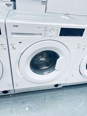 LOGIK T-series LIW712W22 Integrated 7 kg 1200 Spin Washing Machine ...