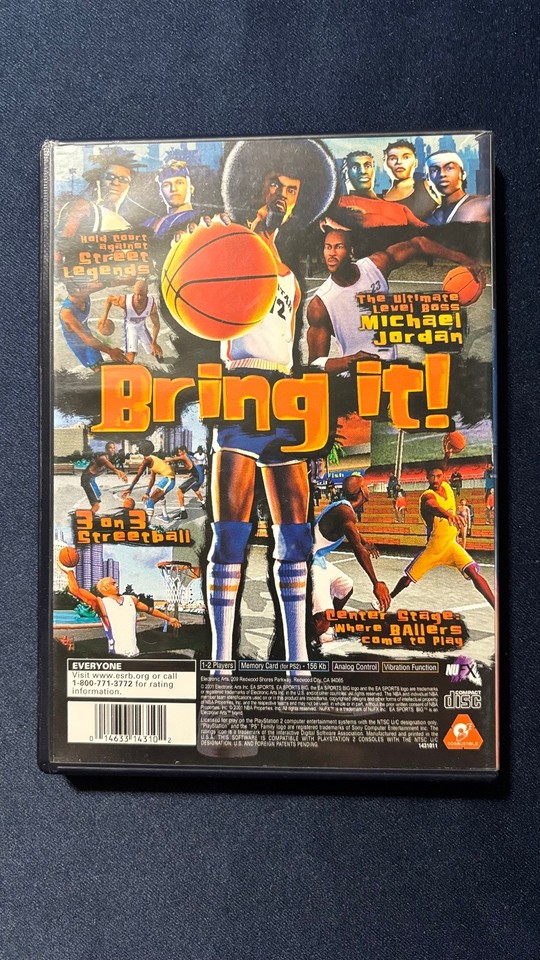 NBA Street (PlayStation 2, 2001) Sealed Tested | eBay