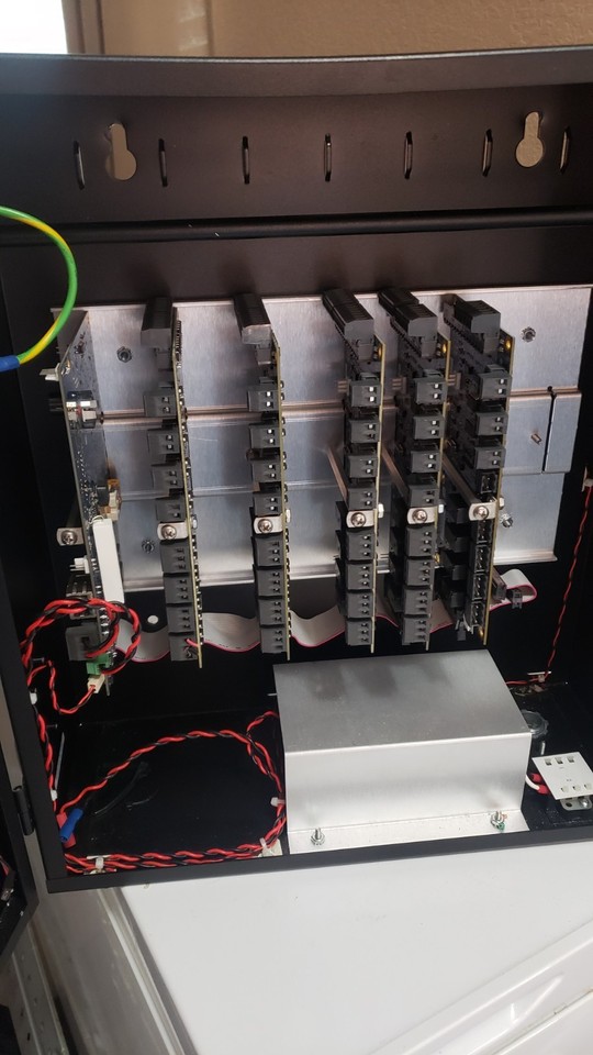 S2 Lenel Access Control Network Node W/4 Access Blades & M1 3200 Board ...