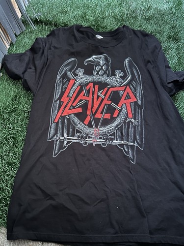 SLAYER OFFICIAL MERCH EAGLE LOGO BAND CONCERT MUSIC SHIRT Xl | eBay