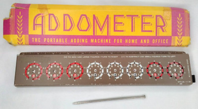 Cash Register, Adding Machines - Addometer Adding Machine