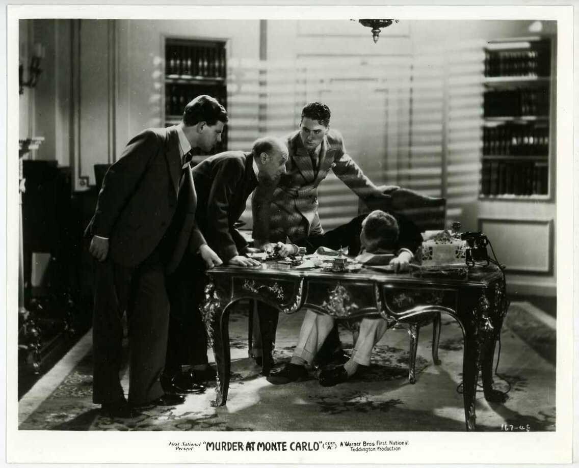 Murder at Monte Carlo 1935 - 8x10 Reproduction Photo - Errol Flynn | eBay