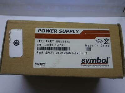 Brand New Genuine Motorola Symbol MC50 MC1000 Power Supply 50-14000 ...