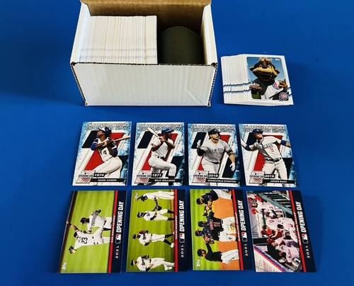 2021 Topps Opening Day 220 -Card Complete Baseball Set + 28 Inserts | eBay