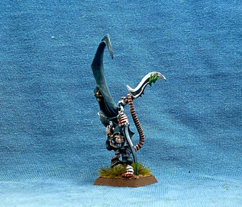 25mm Warhammer Fantasy WGS painted Skaven Deathmaster Snikch SK093 ...