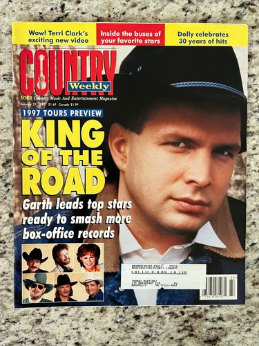 Country Weekly Magazine, 01/21/1997, Garth Brooks on Cover | eBay