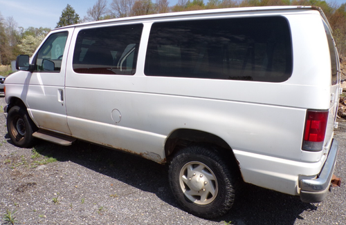 2003 ford e350 e250 rear door glass window ( driver ) 1998-2014 | eBay