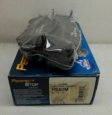 PS50M Perfect Stop By Wagner Semi Metallic Disc Brake Pads Made In USA ...