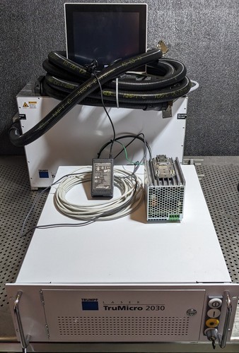 trumpf trumicro 2030 femtosecond ultrafast laser system 20w 300 fs ...