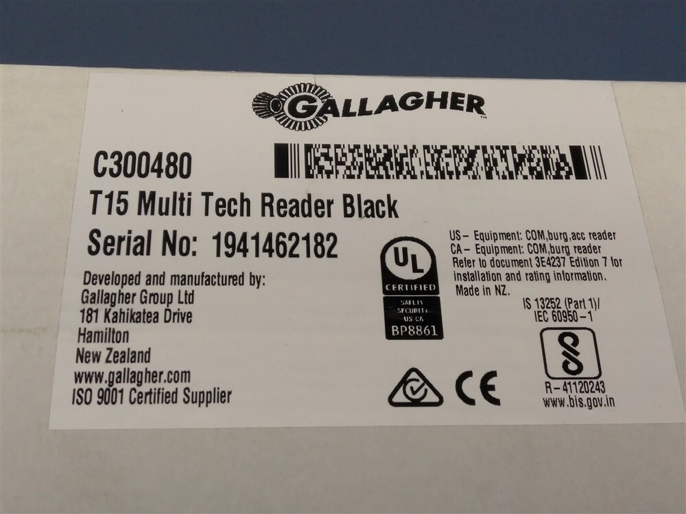 Gallagher T15 Multi Tech Reader BLACK C300480 | eBay