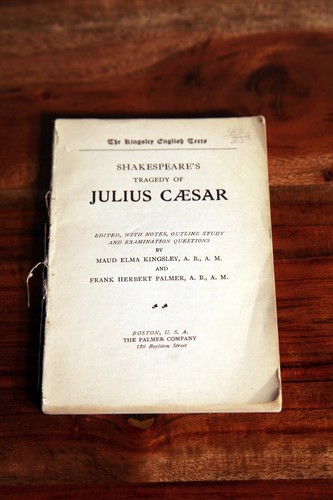 Shakespeare Julius Caesar 1908 1st Edition vintage small book antique | eBay