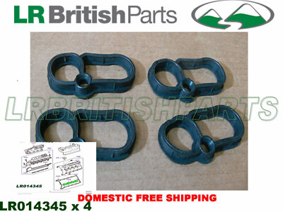LAND ROVER VALVE COVER GASKET SPORT 10-13 RANGE ROVER 10-12 LH SET OF 4 ...