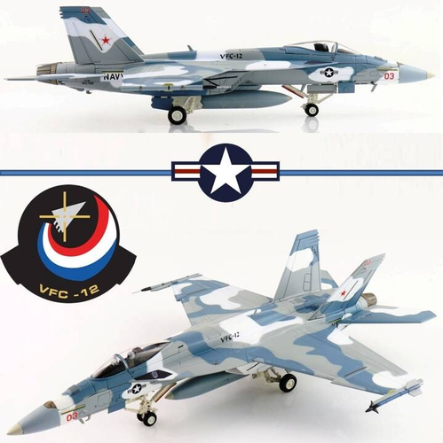 Hobby Master 1/72 HA5135 F/A-18E Super Hornet USN VFC-12 Fighting Omars ...