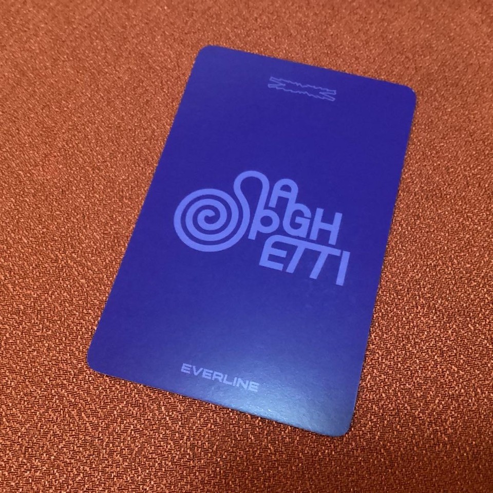 Le Sserafim Spaghetti Everline Trading Card Kazuha | eBay